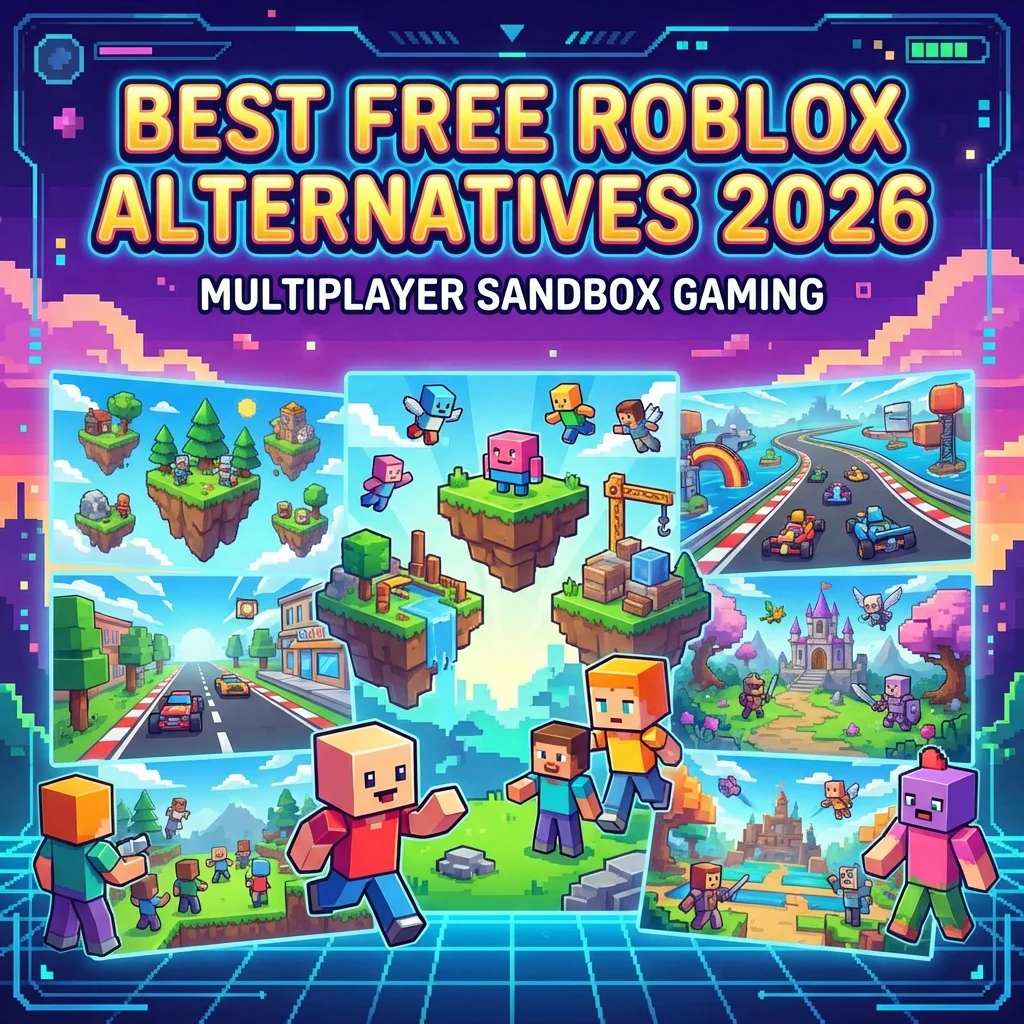 Best Free Roblox Alternatives 2026 - No Download Needed | Game Duddles Blog